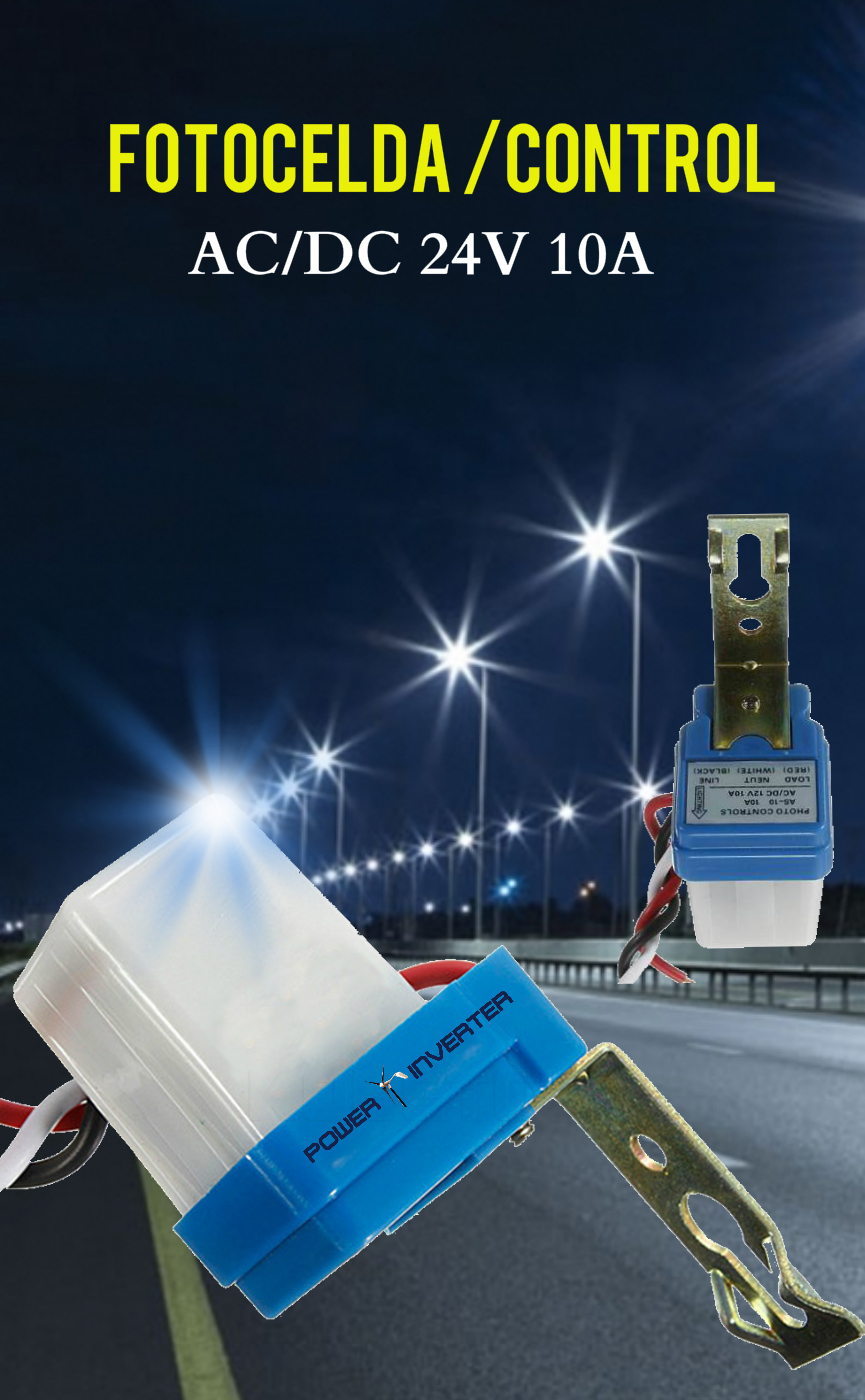 FOTOCELDA AC/DC 24V 10A
